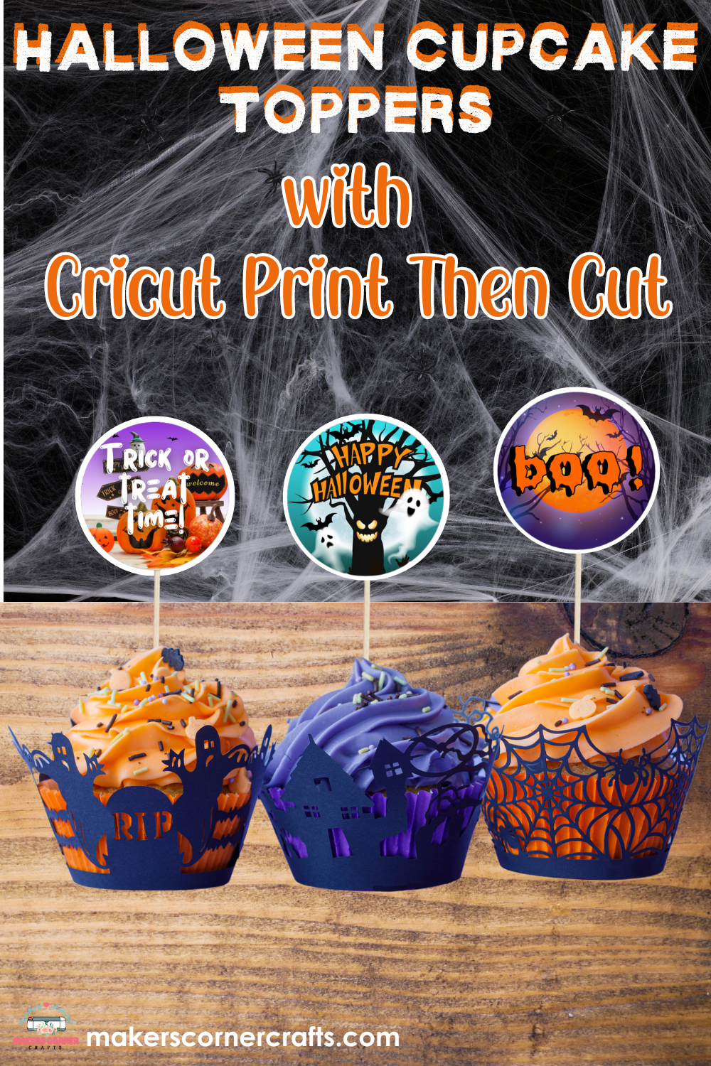 Free Printable Halloween Stickers: Perfect for Cupcake Toppers and more ...